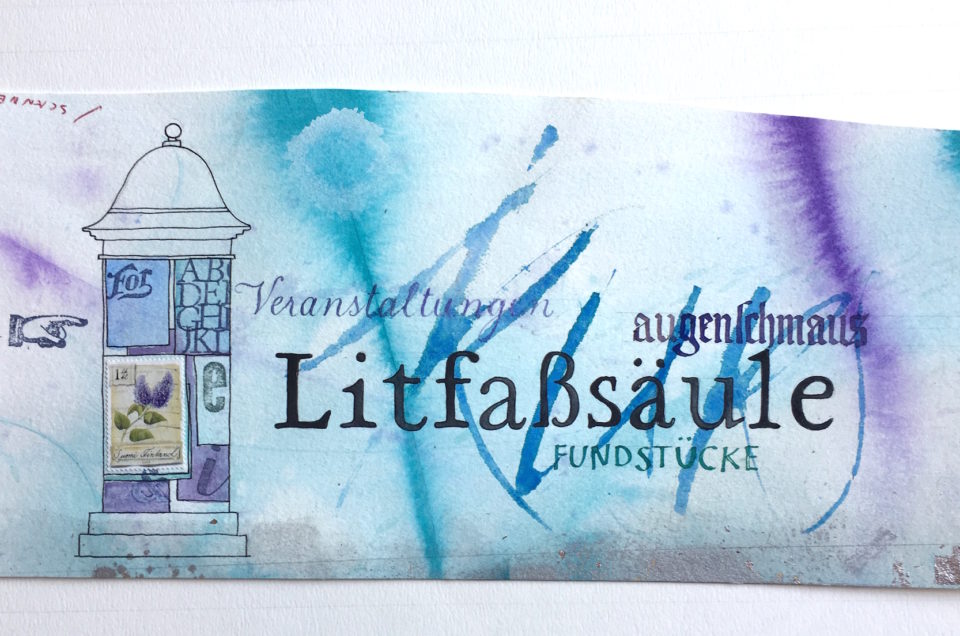 Litfaßsäule – Ramona Weyde